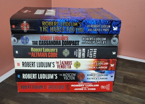 Lot Of 6 Covert-One Series Books 1-2, 4- 7 Robert Ludlum Trade ...