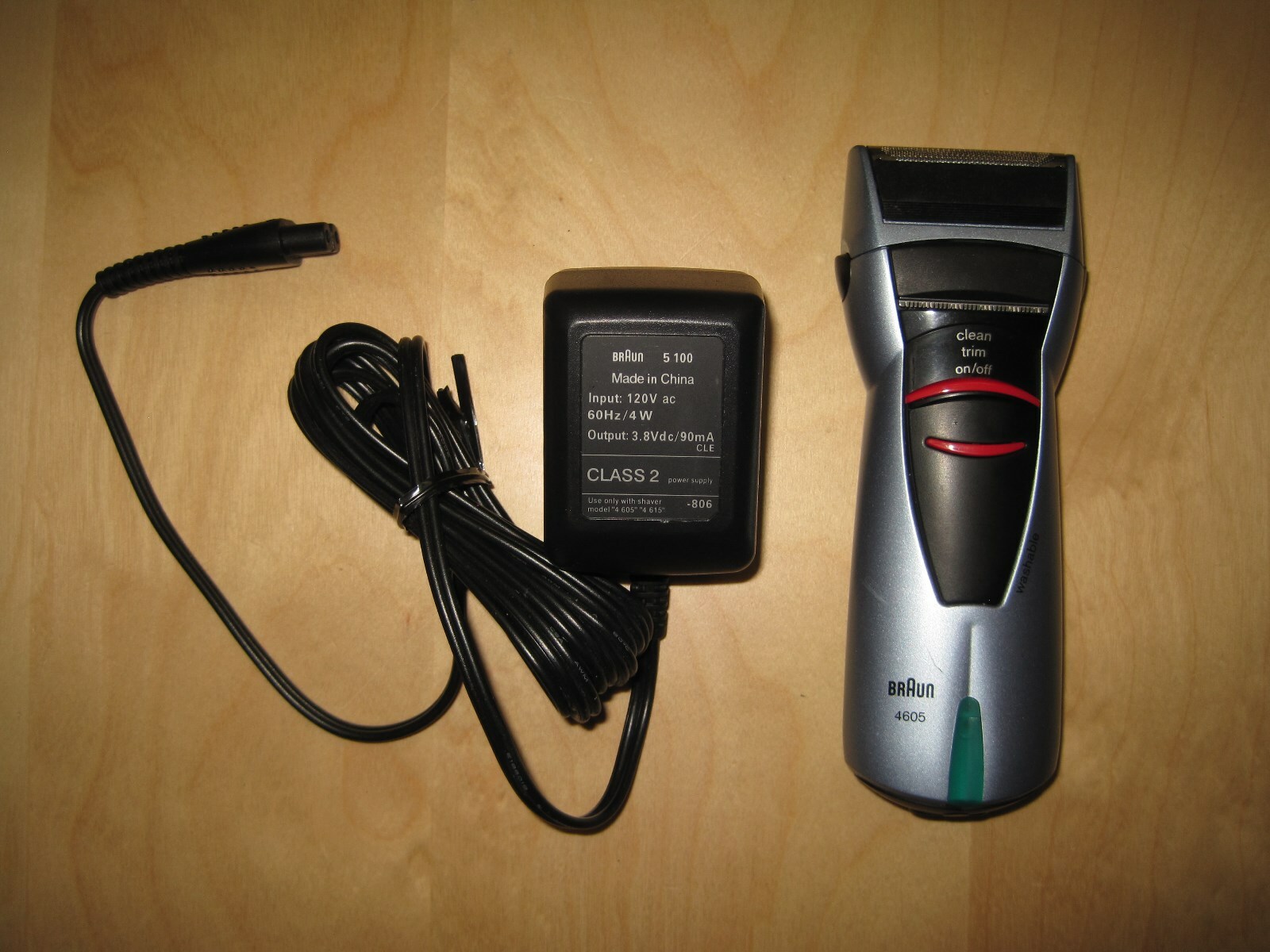 Braun 4605 Cordless Rechargeable Men's Electric Shaver | eBay