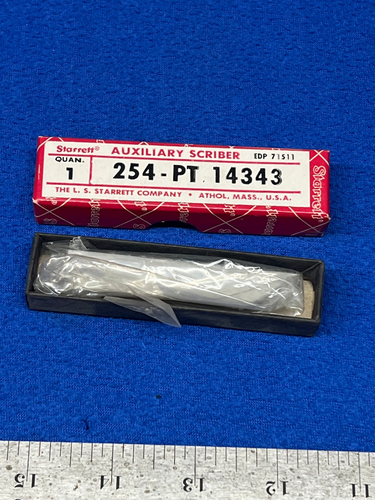 Auxillary Scribe NEW Starrett 254-PT-14343 R-306 | eBay