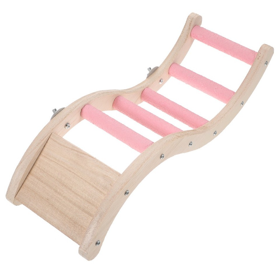 Bird Cage Climbing Ladder Toy Parrot Cage Ladder Claw Grinding Ladder ...