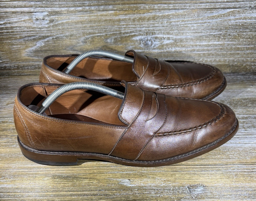 Allen Edmonds Randolph Bench Welt Penny Loafers Brown Men's Size 12 E ...
