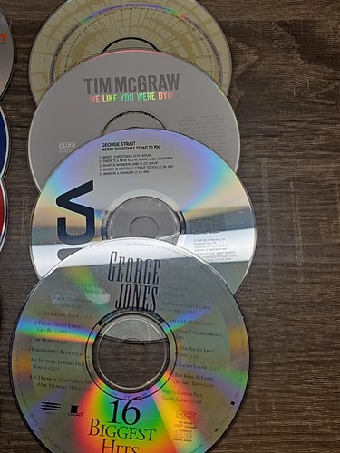 Lot of 18 Country Music CDs Toby Keith-Randy Travis-Tim McGraw-George ...