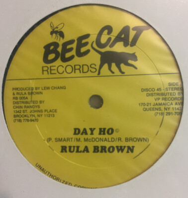 Rula Brown / Eric "Fish" Clarke - Day Ho / Bad Bwoy Tek Whe Me Boops 0 ...