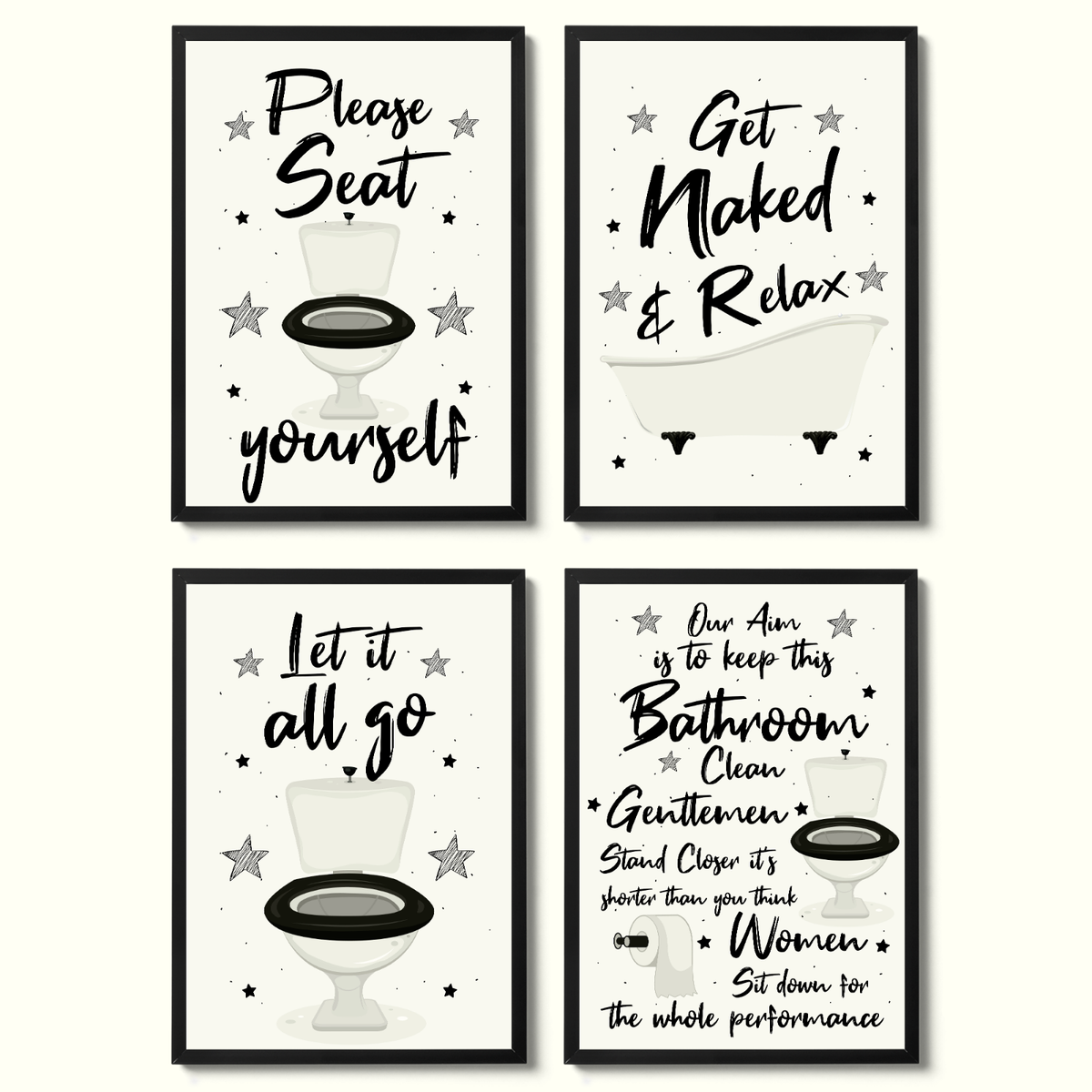 Sayings For Bathroom Signs 15 Free Bathroom SVGs Including Morning