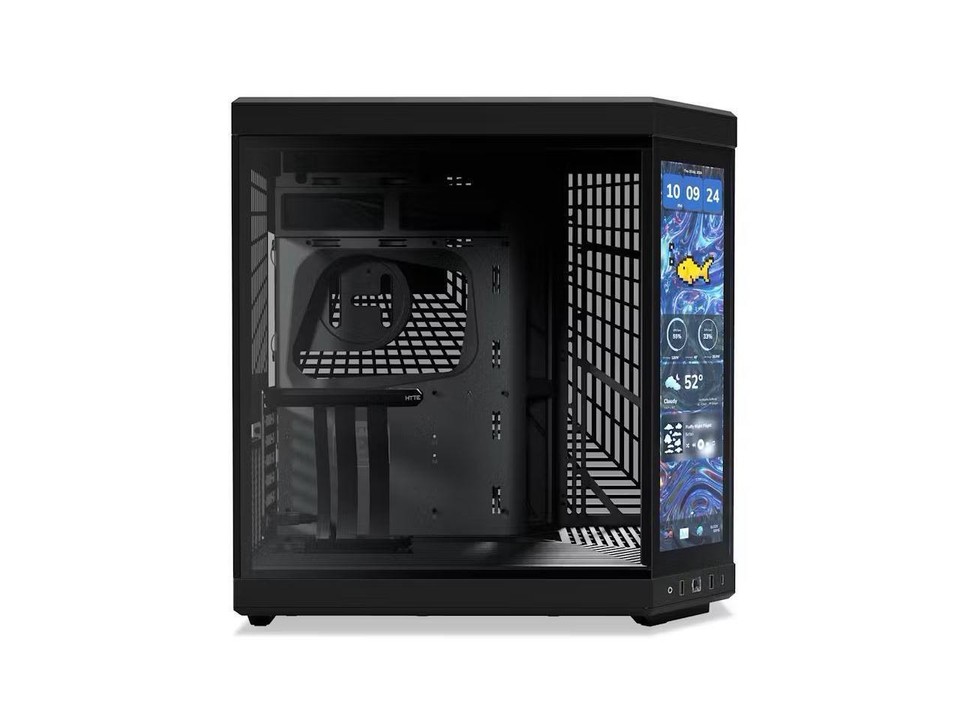 HYTE Y70 touch infinite Dual Chamber ATX Mid Tower Modern Aesthetic ...