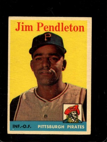 1958 TOPPS #104 JIM PENDLETON VG PIRATES *X66659 | eBay