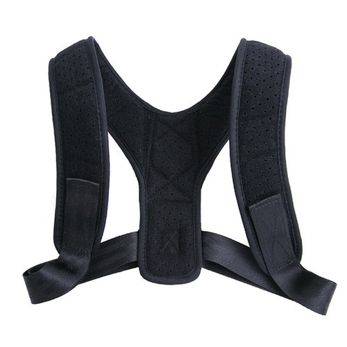 Adjustable Unisex Back Brace Support Invisible Shoulder Posture ...