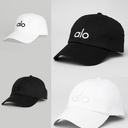 ALO YOGA Off Duty Trucker Hat Cap Baseball Cap White/Black/Beige Unisex ...