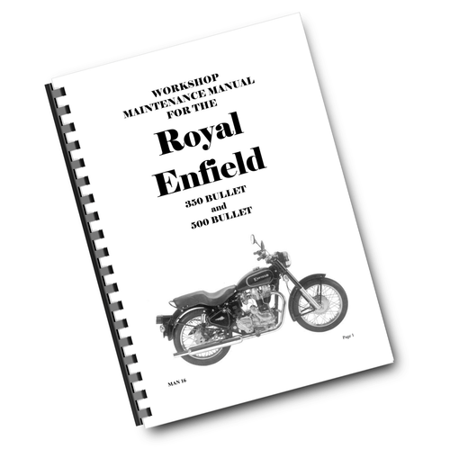 ROYAL ENFIELD 350 500 BULLET 1989 - 2007 SERVICE WORKSHOP REPAIR MANUAL ...