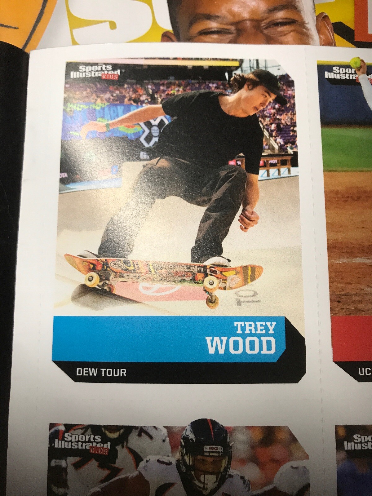 Lot Of 5 August 2019 Sports Illustrated Si Kids Trey Wood Dew Tour ...