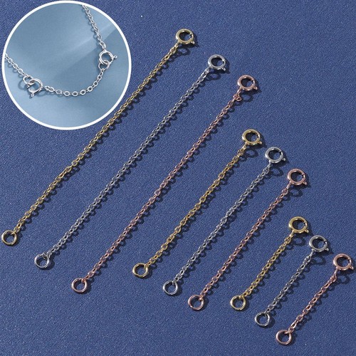 for Bracelet Necklace DIY Jewelry Accessories Extender Safety Chain ...