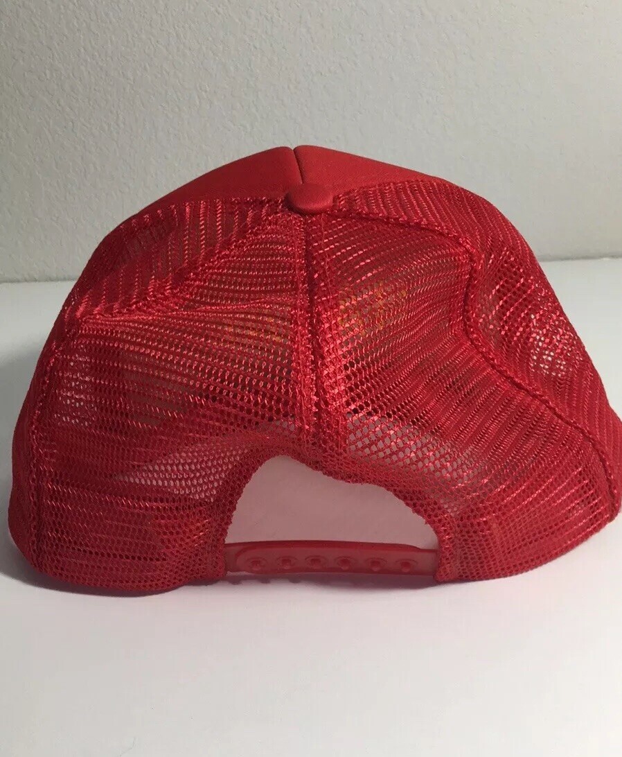 Vintage Hawaii Red Trucker Hat - Gem