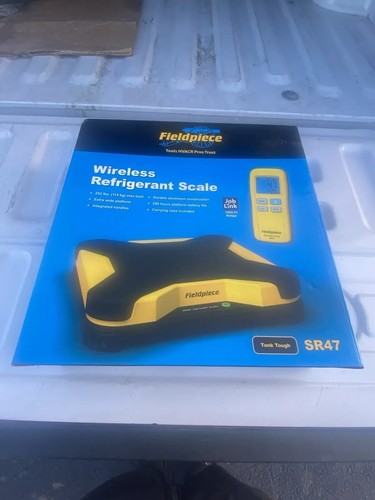 Fieldpiece SR47 Wireless Refrigerant Scale with Remote | eBay