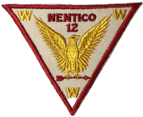 Nentico Lodge 12 X Baltimore Area Council MD Triangle Patch RED Bdr ...