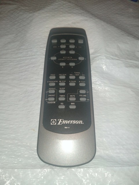 Fast Emerson Rm-111 Audio System Remote Control for Ms9600 for sale ...