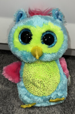 Ty Beanie Boo Opal Owl Justice Exclusive With Tags (6 Inch) | eBay