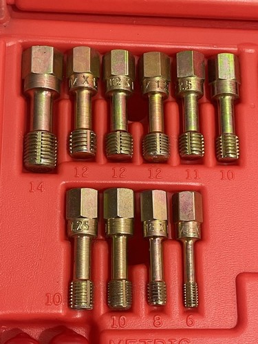 Snap-on 48 PC Rethreading Set Franctional and Metric RTD48 for sale ...