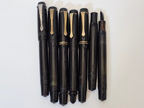 LOT VINTAGE FOUNTAIN PENS KAWECO DIA 7pcs RARE PENS MADE IN GERMANY ...