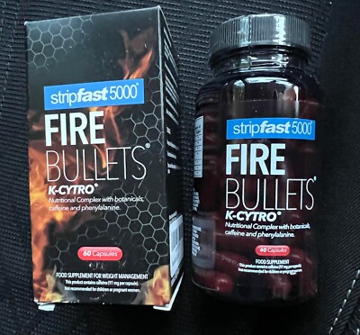 Fire Bullets with K-CYTRO for Women & Men, Weight Management Supplement ...