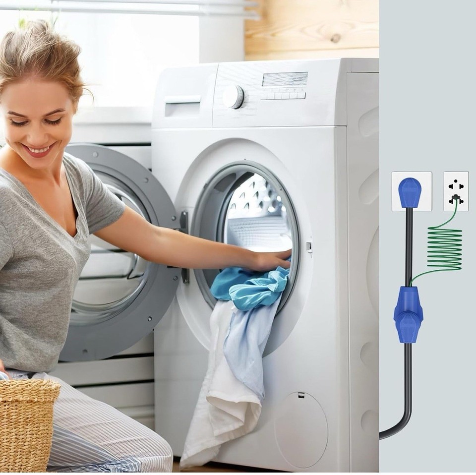 1.5 FT Dryer Plug Adapter 4 Prong to 3 Prong,4P New Dryer to 3P B3 | eBay