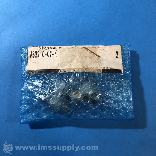 SMC AS2210-02-K Pack of 2 Speed Controls FNFP | eBay