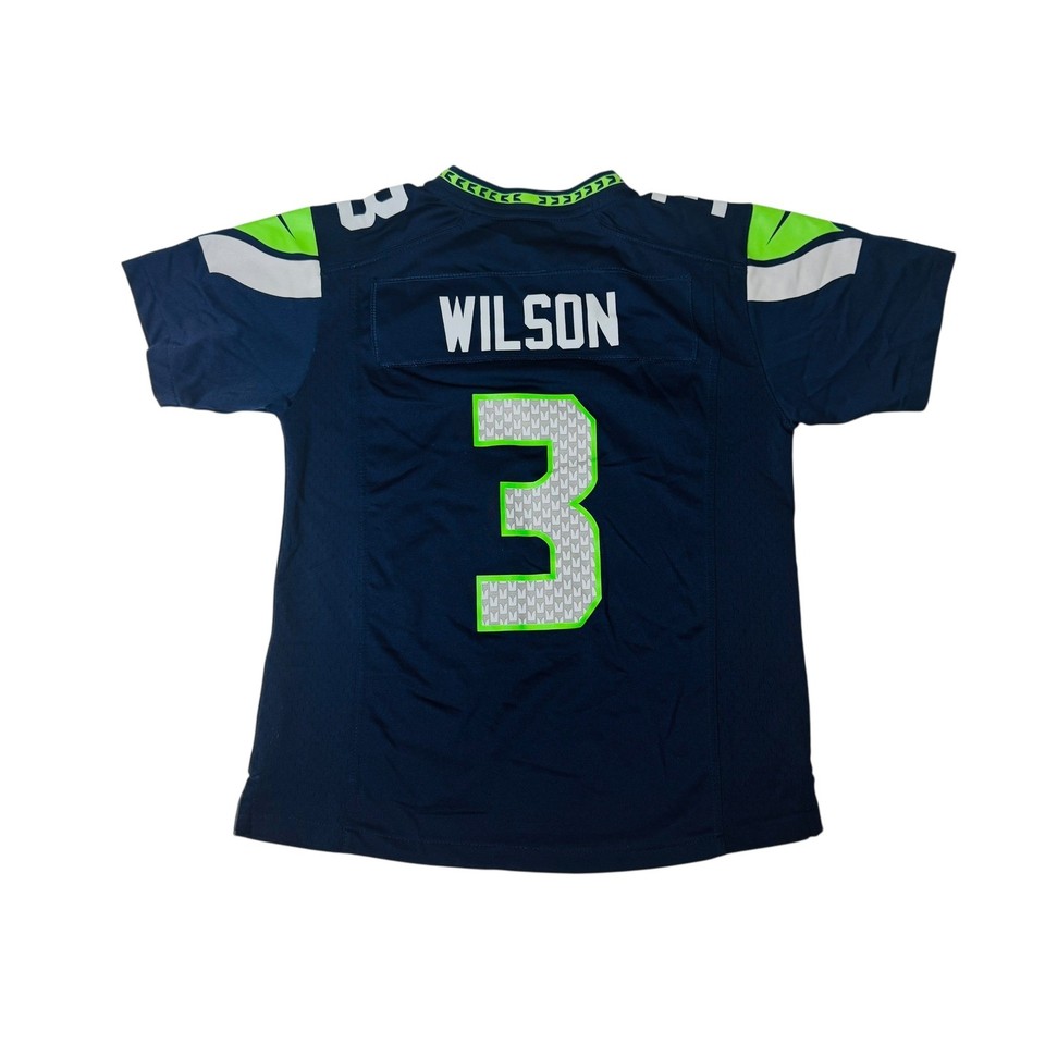 Nike Russell Wilson Seattle Seahawks NFL Jersey Youth Size Medium | eBay