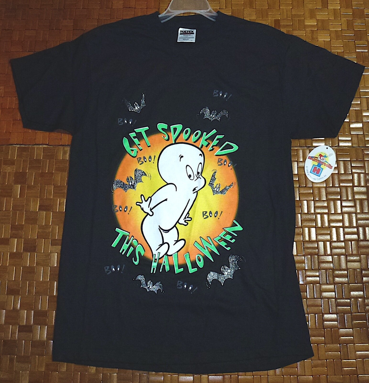 Casper the Friendly Ghost Get Spooked This Halloween NWT T-Shirt | eBay