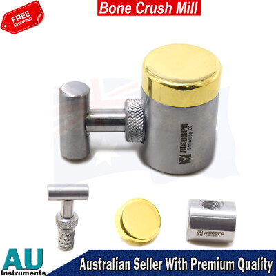 Bone Crusher Mill Grinder Bone Graft Implant Augmentation Dental ...