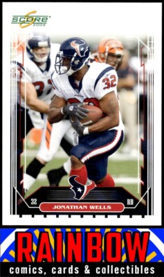 2006 Score #107 Jonathan Wells Houston Texans | eBay