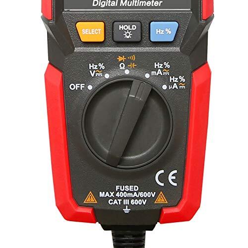 UNI-T UT125C Digital Multimeter Pocket Multi Tester, 4000 Counts AC DC ...