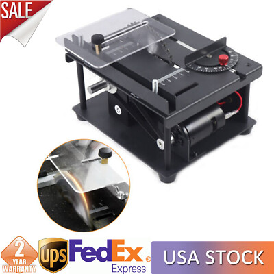 8500RPM Precision Mini Table Saw Blade DIY Woodworking Bench Cutting ...