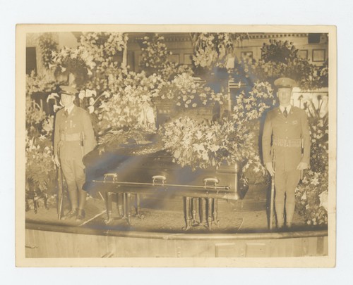 1933 The Funeral of Calvin Coolidge Lies in State Rare Photo ...