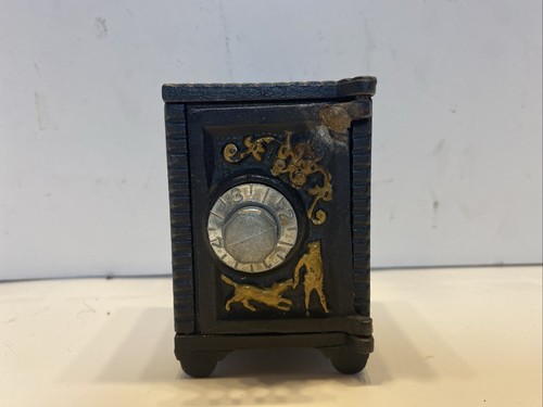 Vintage Antique Penny Coin Bank Safe 4” Made In USA B323 | eBay