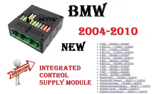 Integrated Supply Control Module IVM For BMW E60 E63 E64 E65 E66 E53 X5 ...
