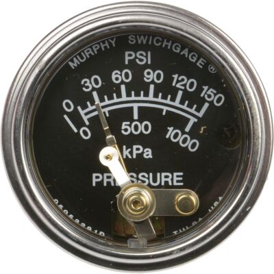 Murphy Pressure Gauge Mechanical (0 - 150 PSI) 090520P150 | eBay Australia