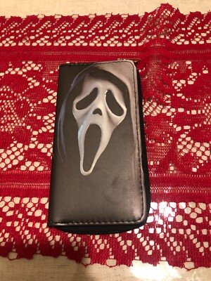 SCREAM SCARY MOVIE LONG WALLET 2 SIDES PRINTING #4 | eBay