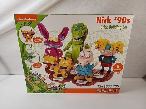 90s Nickelodeon Nick Brickcraft Brick Building Rocko Cat Dog Hey Arnold ...