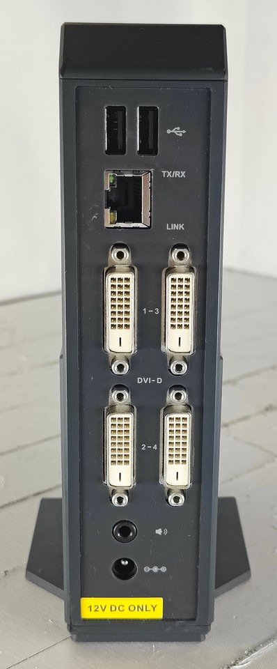 10Zig 292D Zero Client PCoIP V1200-QP 4x USB, RJ-45, 4x DVI-D No Power ...