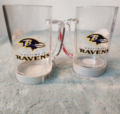 Baltimore Ravens NFL Mug 20 oz Cup - lot of 2 Durable Plastic NFL NEW ...