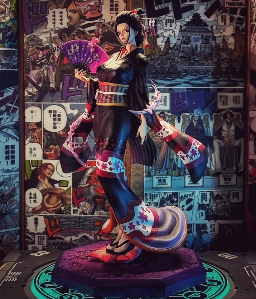 One Piece Wano Country Land of Wa Devil Child Nico Robin Garage Kit ...