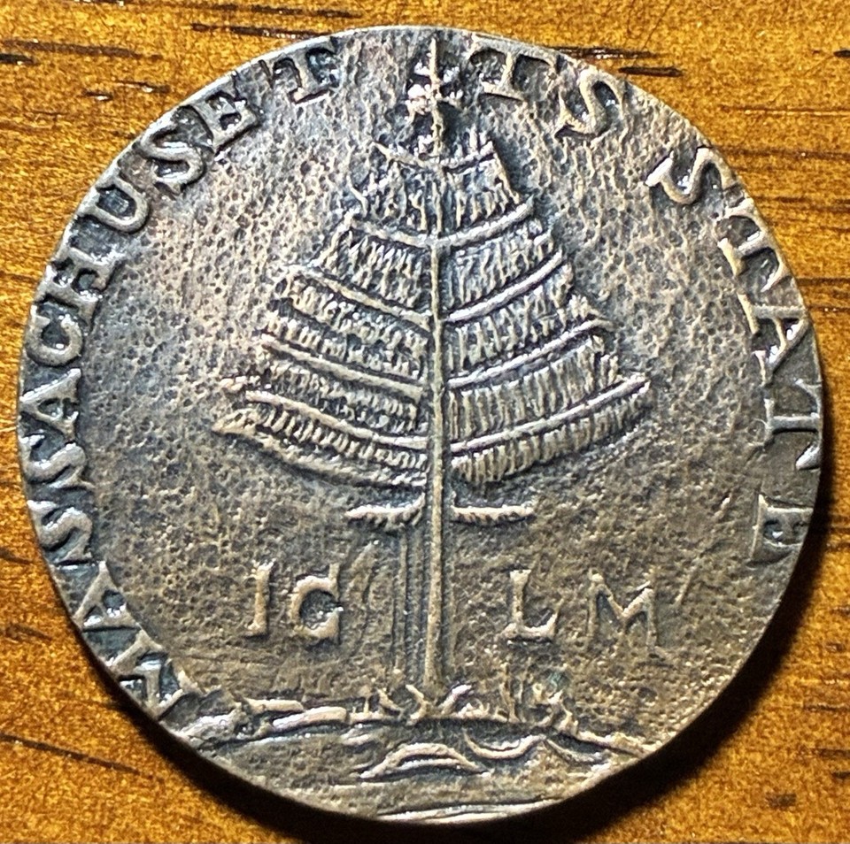 1776 MASSACHUSETTS PINE TREE PENNY ~ REPRODUCTION ~ | eBay
