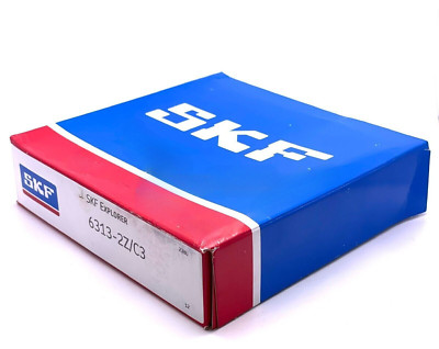 SKF 6313 ZZ C3 DEEP GROOVE BALL BEARING, METAL SHIELDED 65x140x33 mm | eBay