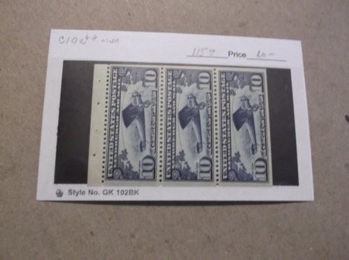 US #C10a MNH Blue Ten Cent Stamps SCV $115.00 | eBay