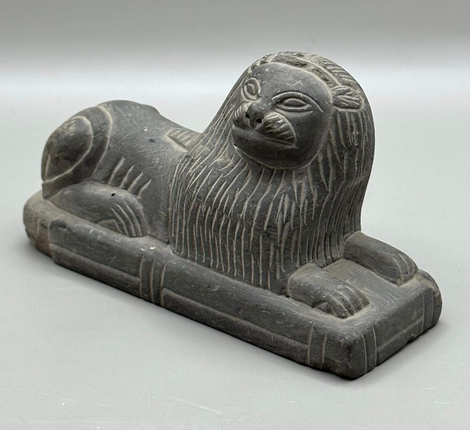 super rare ancient roman Stone tiger seal statue | eBay