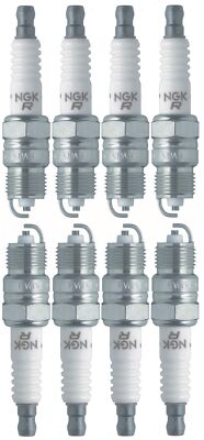 For Buick GS Chevrolet C10 Ford F53 GMC Spark Plug Set of 8 NGK V Power ...