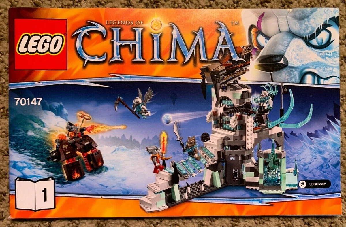 Lego Chima Sir Fangars Ice Fortress