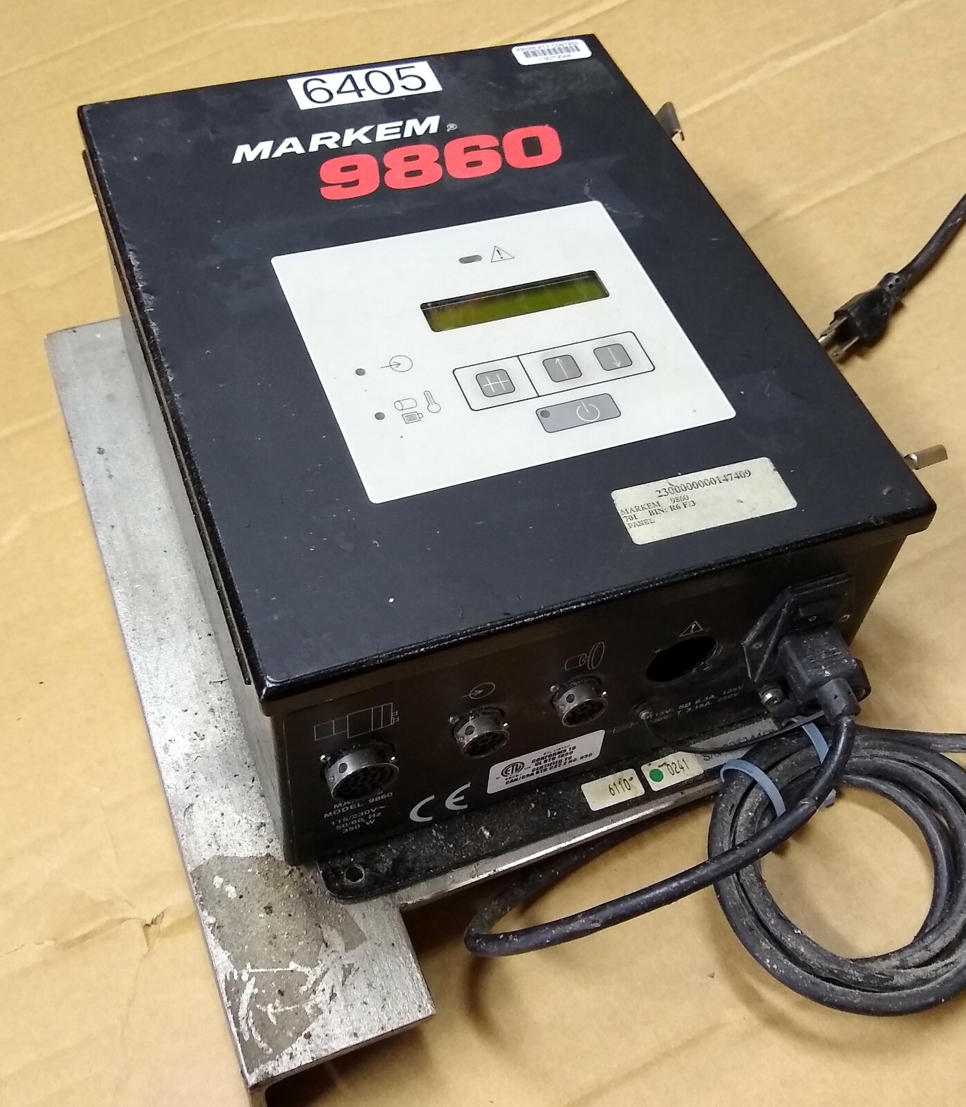 Markem 9860 Control Box cabinet Inkroll printer drive system controller ...