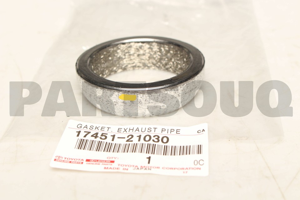 1745121030 Genuine Toyota GASKET, EXHAUST PIPE 17451-21030 | eBay