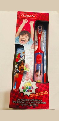 2 sets of Colgate Kids Toothpaste and Battery Powered Toothbrush, Ryan ...