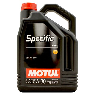 Motul Specific PSA 2290 5w-30 5w30 Fully Synthetic Car Engine Oil - 5 ...